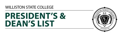 President and Dean’s Lists Released for Fall 2022 | Williston State College